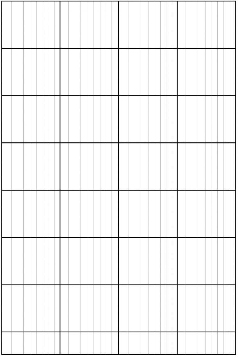 Semi Log Graph Paper Free Printable Template in PDF Semi Log Graph Paper Free Printable Template in PDF